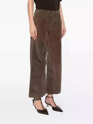 FIVE JEANS Corduroy Wide-leg Trousers