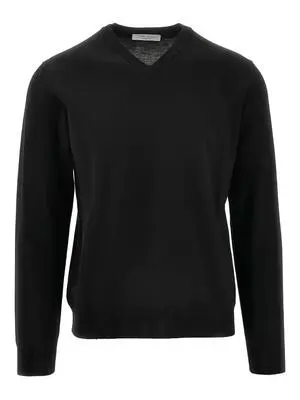 THE PULL V-neck Sweater - Black
