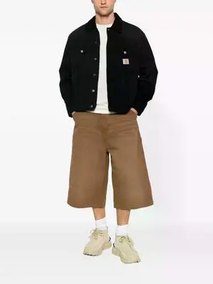 Carhartt Work In Progress Stone Canvas Og Trucker Jacket
