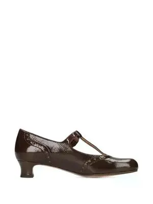 Chie Mihara Izaida Perforated-detail Pumps