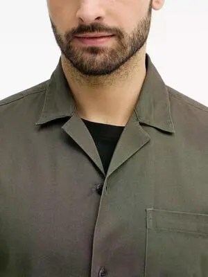 LINDBERGH Patch-pocket Notched-collar Shirt