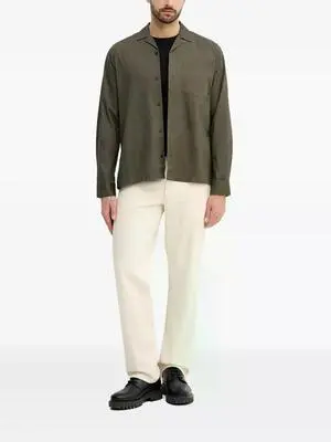 Lindbergh Patch-pocket Notched-collar Shirt