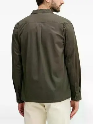 Lindbergh Patch-pocket Notched-collar Shirt