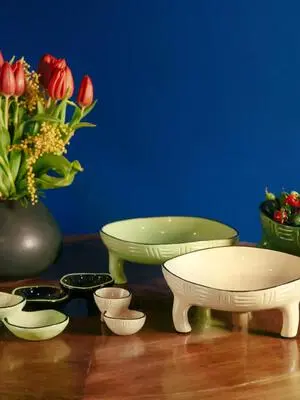POMAX Meet The Kutis Dual-level Tapas Bowl