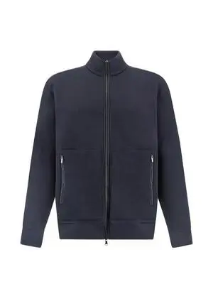 Paul & Shark Zip-up Sweatshirt - Blue