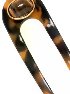 JENNIFER BEHR Elena Tortoiseshell-effect Hair Pin