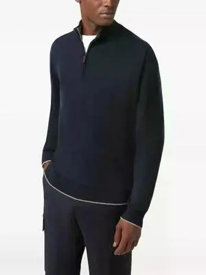 Paul & Shark Piuma Half-zip Sweater - Blue