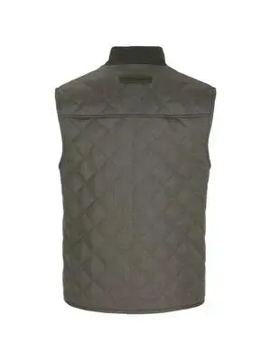 Zegna Quilted High-neck Gilet