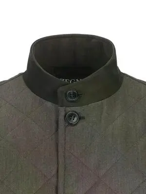 Zegna Quilted High-neck Gilet