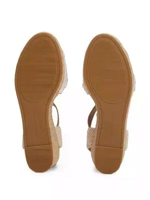 Tommy Hilfiger Frayed-trim Wedge Espadrilles