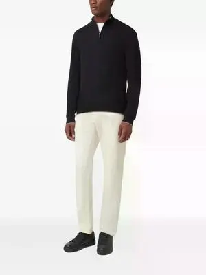 Paul & Shark Piuma Half-zip Sweater - Black