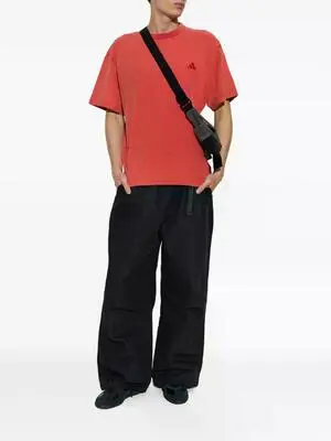 Adidas X Tyrrell Winston Logo-embroidered T-shirt - Red