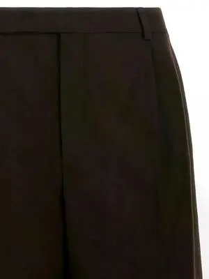 Saint Laurent Tailored Pleated Shorts