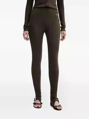 LA MANIA Betsy Ribbed-knit Leggings
