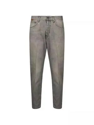 LARDINI Washed Slim-fit Jeans
