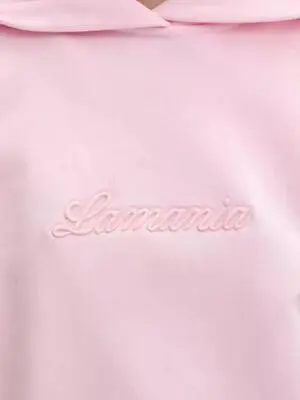 LA MANIA Romina Logo-embroidered Hoodie