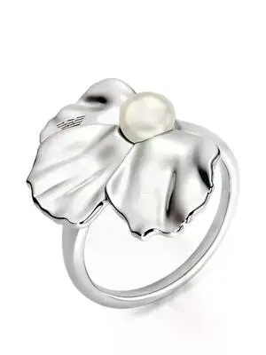 Emporio Armani Floral-motif Ring
