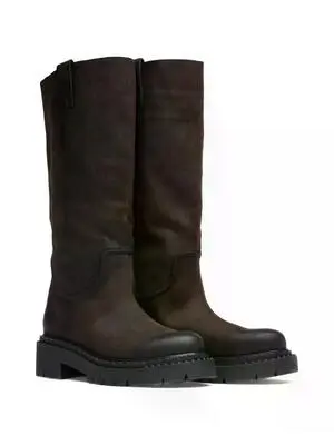 Ash Detroit Leather Knee-high Boots