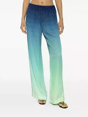 Casablanca Gradient Monogram-pattern Trousers