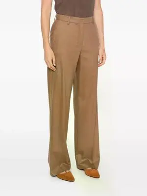 Max Mara Pressed-crease Straight-leg Trousers