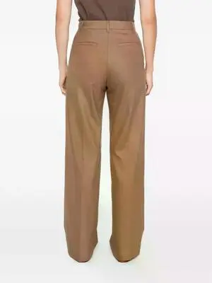 Max Mara Pressed-crease Straight-leg Trousers