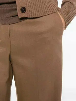 Max Mara Pressed-crease Straight-leg Trousers