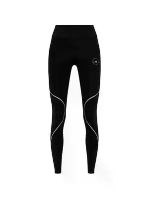 Adidas By Stella McCartney Logo-print Panelled Leggings