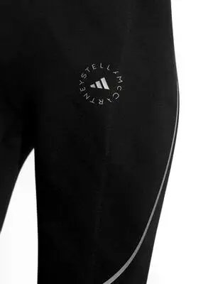 Adidas By Stella McCartney Logo-print Panelled Leggings
