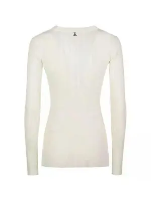 Patrizia Pepe Ribbed-knit Sweater