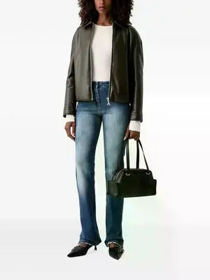 Patrizia Pepe Ribbed-knit Sweater - Neutrals