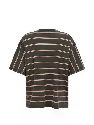 SONG FOR THE MUTE Gym Tee Striped T-shirt