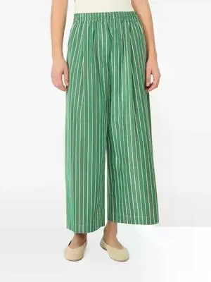 Max Mara Cresta Vertical-stripe Trousers