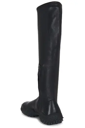 Miu Miu Nappa Stretch Bubble Boot In Black