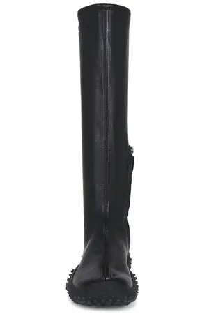Miu Miu Nappa Stretch Bubble Boot In Black