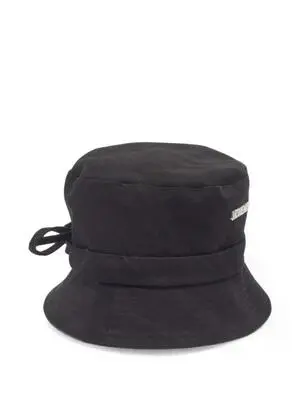 Jacquemus Le Bob Gadjo Bucket Hat - Black