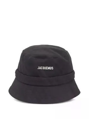 Jacquemus Le Bob Gadjo Bucket Hat - Black