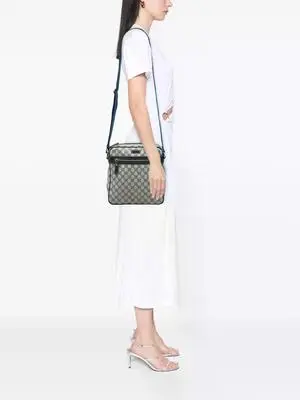 Gucci 2016-2026 Gg Supreme Crossbody Bag - Neutrals