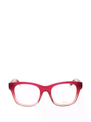 Missoni Rectangle-frame Glasses - Red