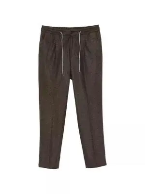 Corneliani Drawstring-waist Pleated Trousers