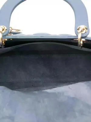 Dior 2019 Large Lambskin Cannage Lady Satchel