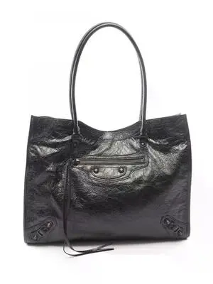 Balenciaga 2020-2026 Medium Lambskin Le City Tote Bag