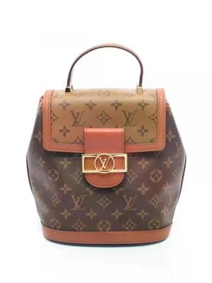 LOUIS VUITTON 2021-2026 Monogram Reverse Dauphine Pm Backpack