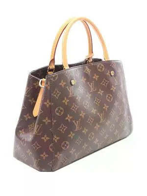 LOUIS VUITTON 2015 Monogram Montaigne Mm Satchel