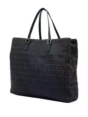 Fendi 2000-2010 Zucchino Canvas Tote Bag