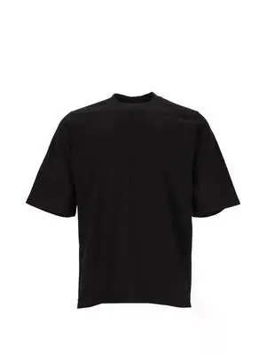 Rick Owens Walrust Tape-detail T-shirt - Black