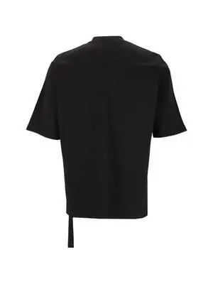 Rick Owens Walrust Tape-detail T-shirt - Black