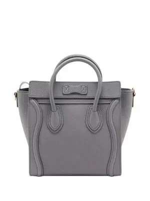 Celine 2010-2026 Nano Leather Luggage Tote Satchel