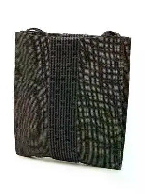 Hermès 1990-2000 Canvas Herline Pochette Crossbody Bag