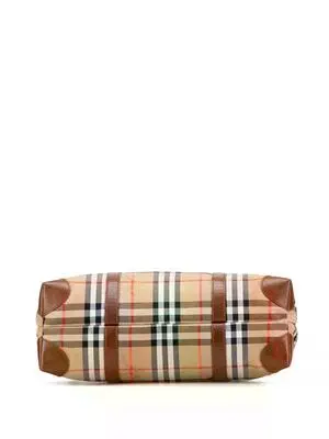 Burberry 20th Century Haymarket Check Canvas Tote Bag