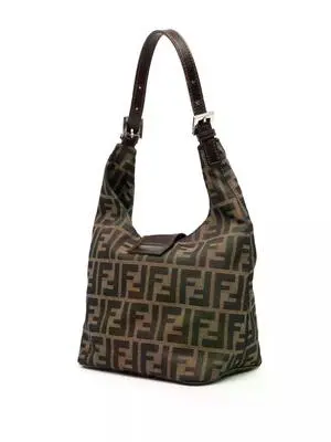Fendi 20th Century Zucca Canvas Shoulder Bag